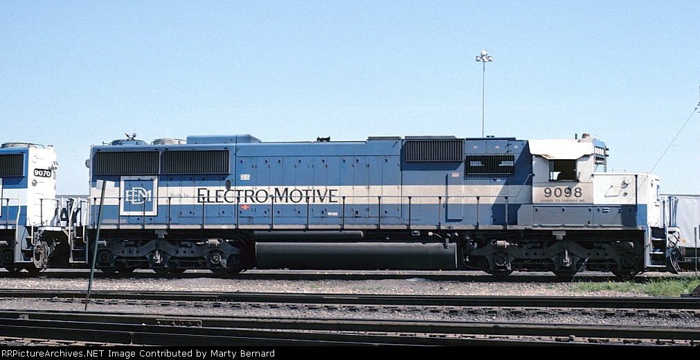 EMD 9098 at BA Clyde Yds.